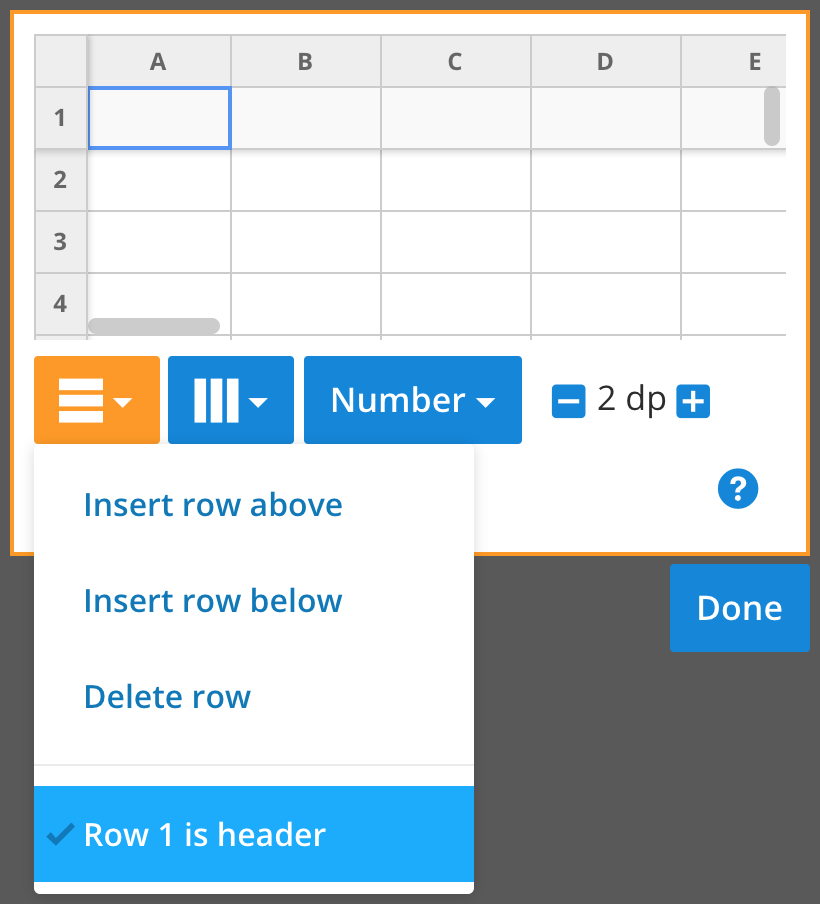 Creating Lt Spreadsheet Panels | ADInstruments